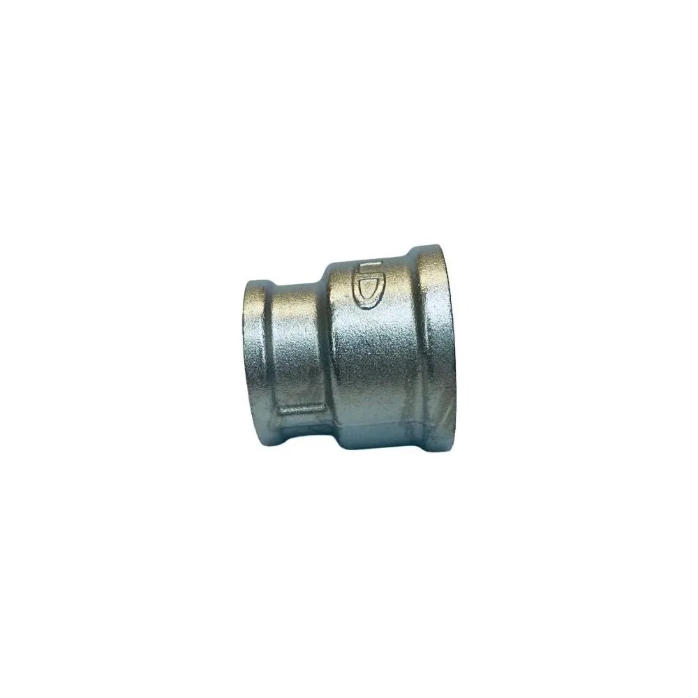 Муфта переходная LD Pride DN25x20, 1"ВР х 3/4"ВР, латунная с никелевым покрытием, внутреннее соединение, бытовой тип