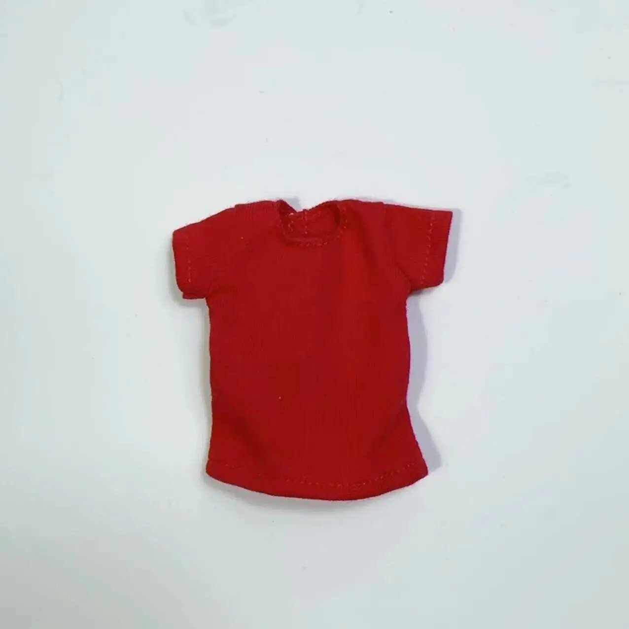 Футболка красная для кукол 1/6, Color: style 9