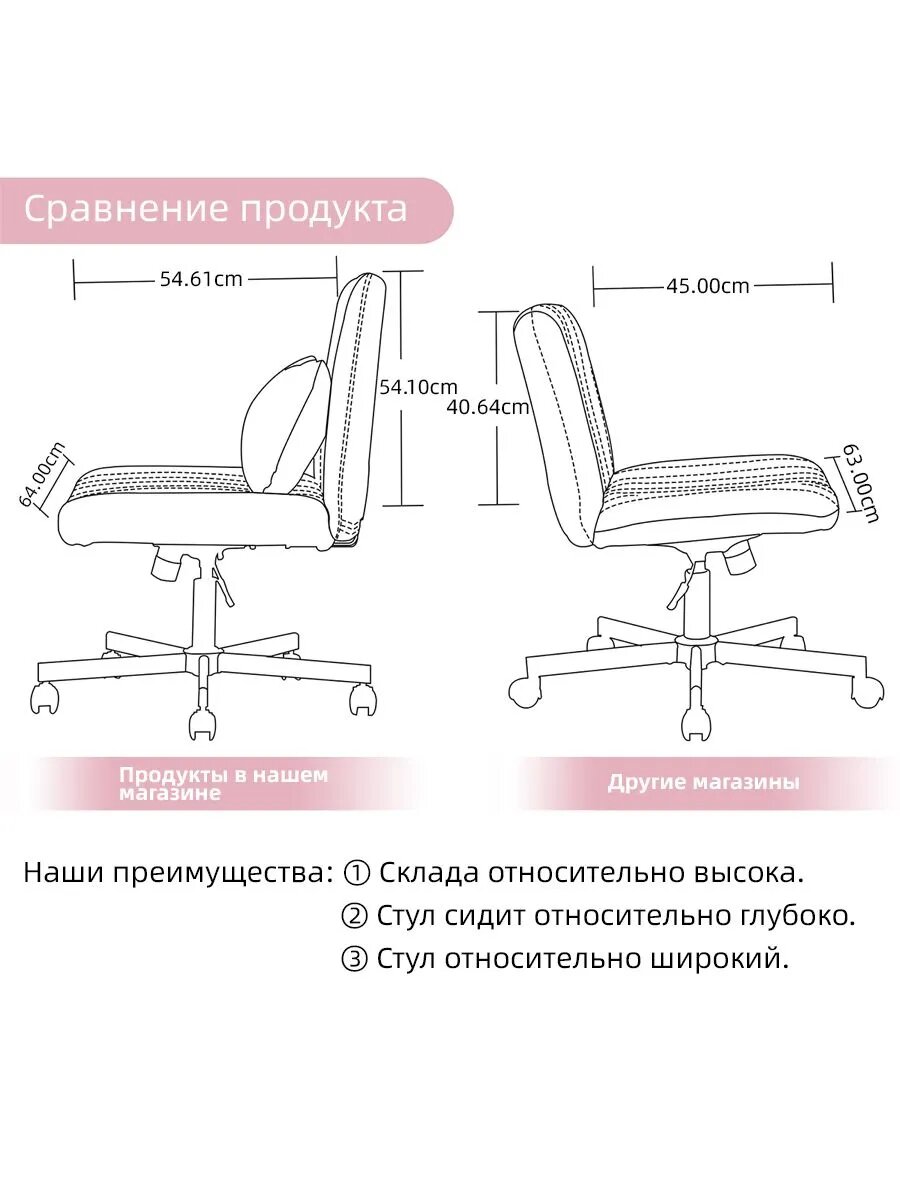 Компьютерный стул — фото 1