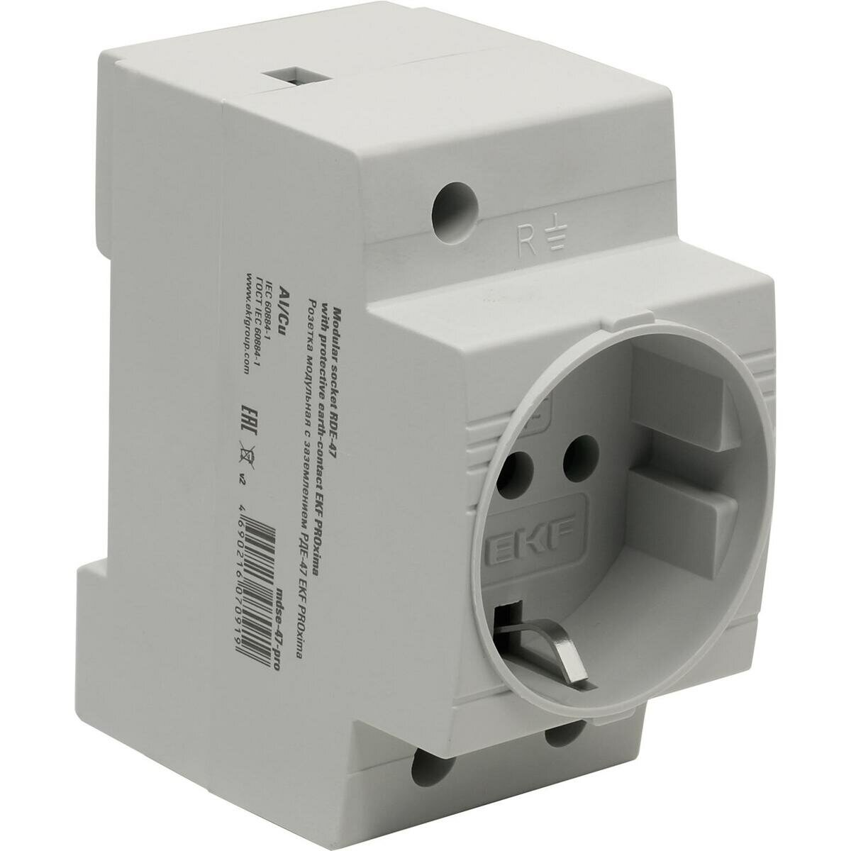 EKF PROxima <РДЕ-47 240В> Розетка под евро вилку с заземлением