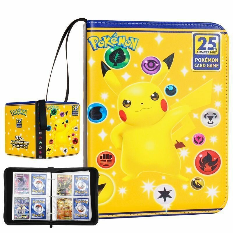 Набор карт Amazon Explosion Pokémon, 4 отделения, 50 страниц