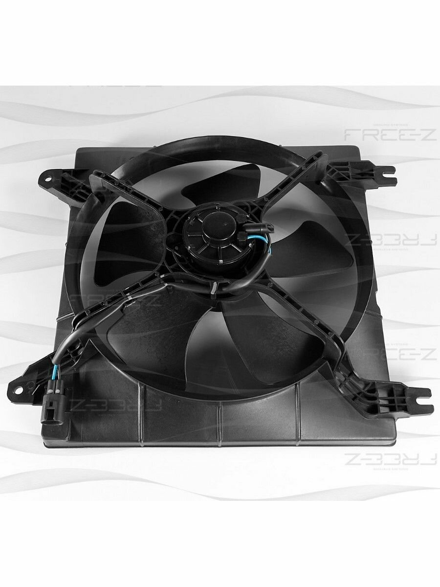 Вентилятор радиатора для а/м Chevrolet Lacetti, Nubira, Daewoo Lacetti, Nubira, FREE-Z KM0130