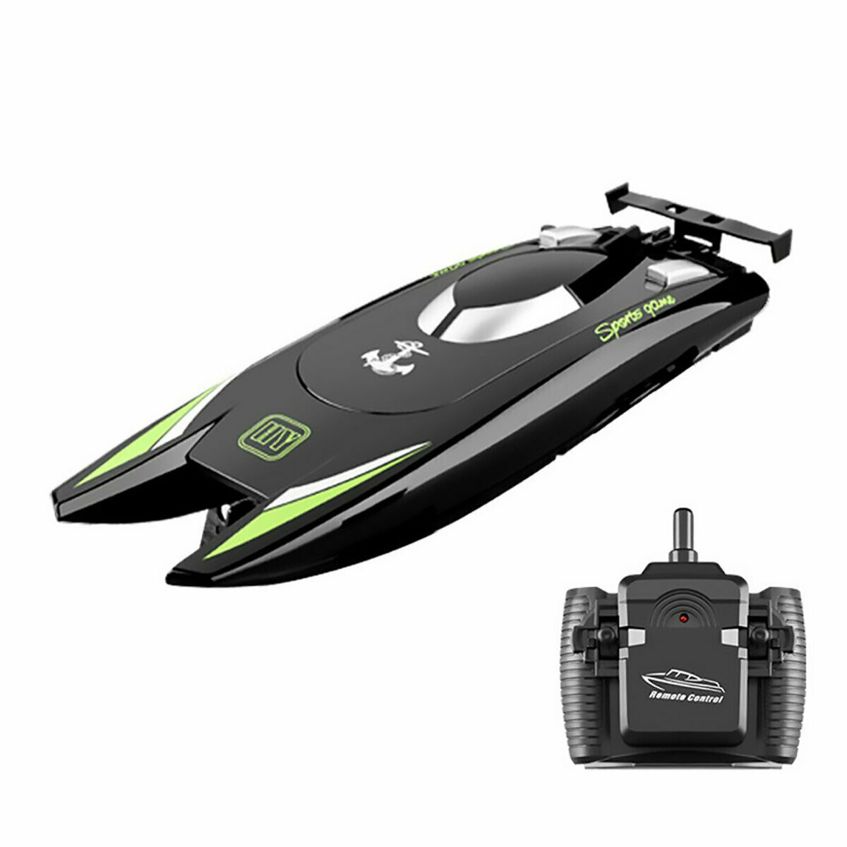 Лодка радиоуправляемая MF Speed Boat 25 км/ч 2,4Ггц 650мАч, черный