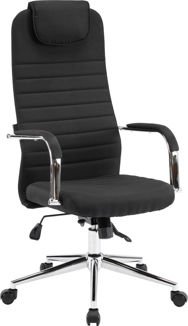 Кресло руководителя Everprof EP-710 обивка-ткань, цвет-черный