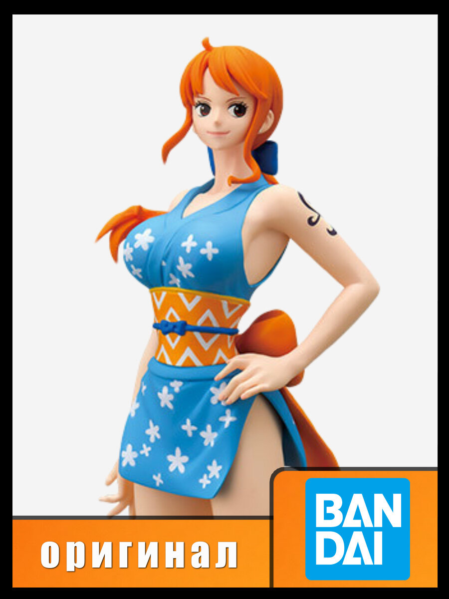 Оригинальная фигурка Nami от Bandai Spirits из аниме One Piece / Нами «Ван Пис» 25 см