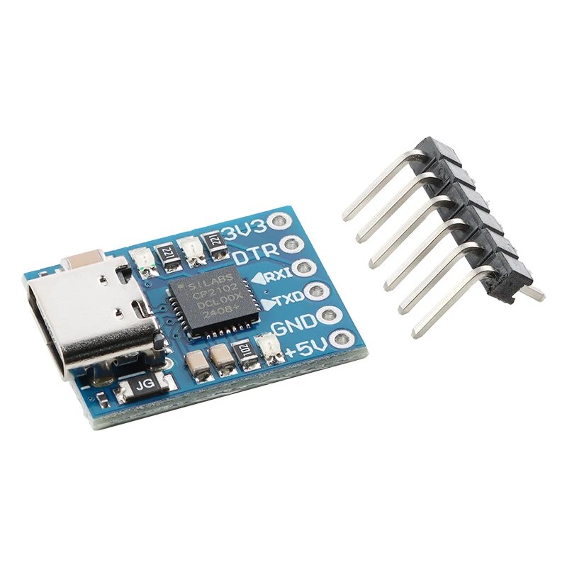 Модуль последовательного преобразователя CORE SET CP2102 TYPE-C