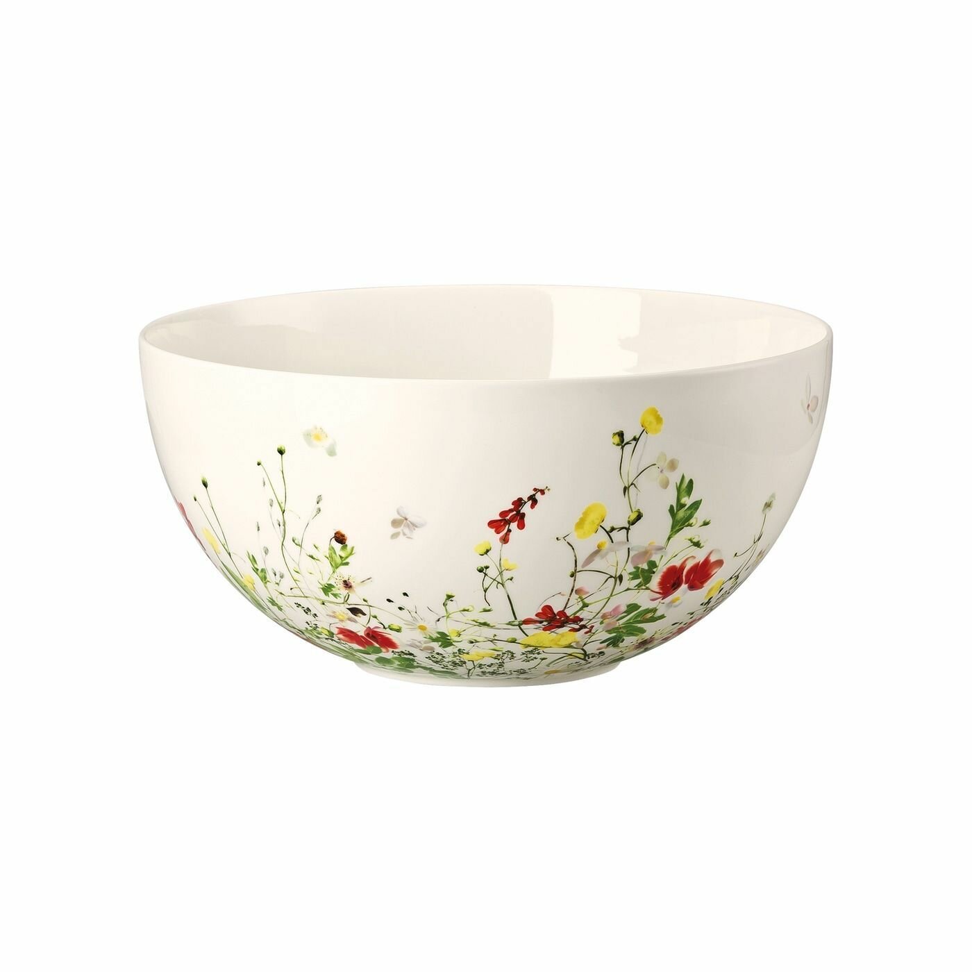 Миска Rosenthal Fleurs Sauvages, костяной фарфор, диаметр 26 см, СВЧ-совместимость, для посудомойки