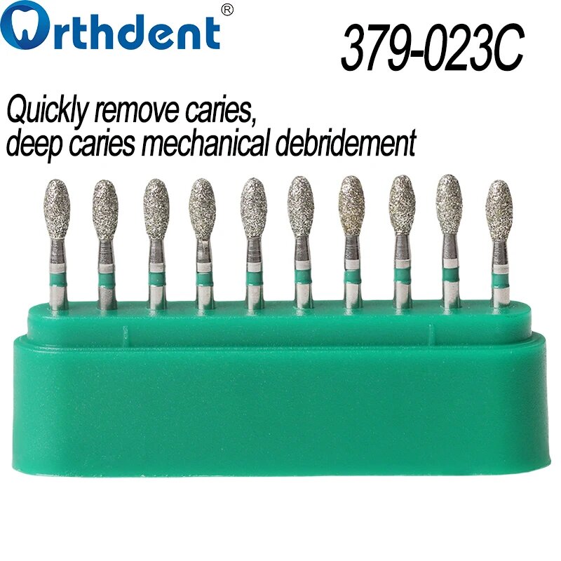 Алмазные боры Orthdent 379-023F, 368-023F для стоматологии 379 023C