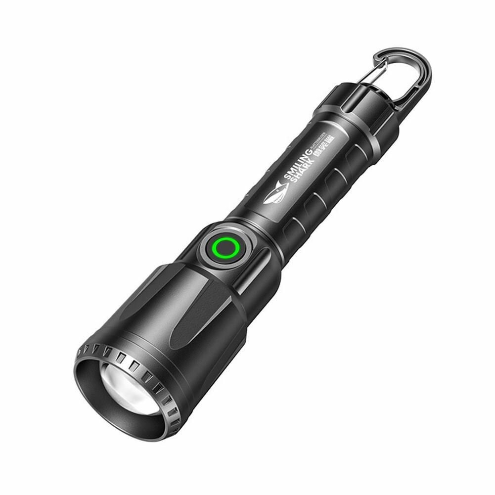 Фонарь ручной аккумуляторный лазерный светодиодный