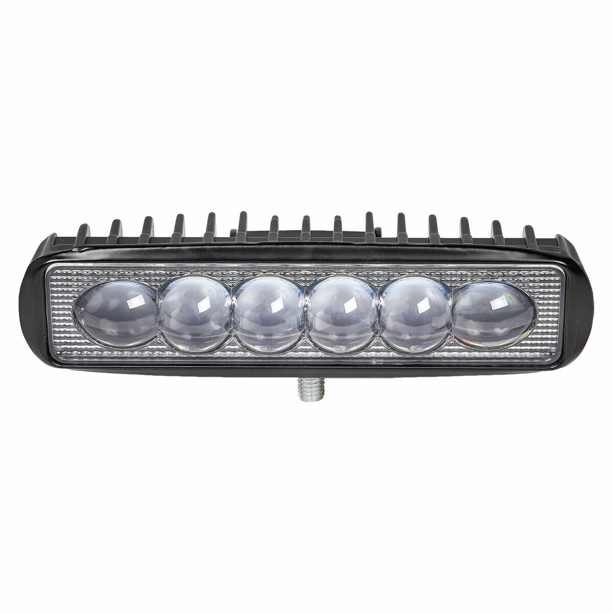 Фара Светодиодная Прямоугольная, 6 Led 4D Линза, 18W, (157Х42Х40) 12/24V (Aled006)(Airline Aled006)