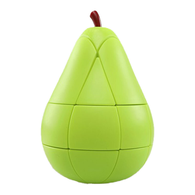 Фруктовый кубик-пазл, креативность, яркие цвета, реалистичные детские развивающие игрушки для дома, груша