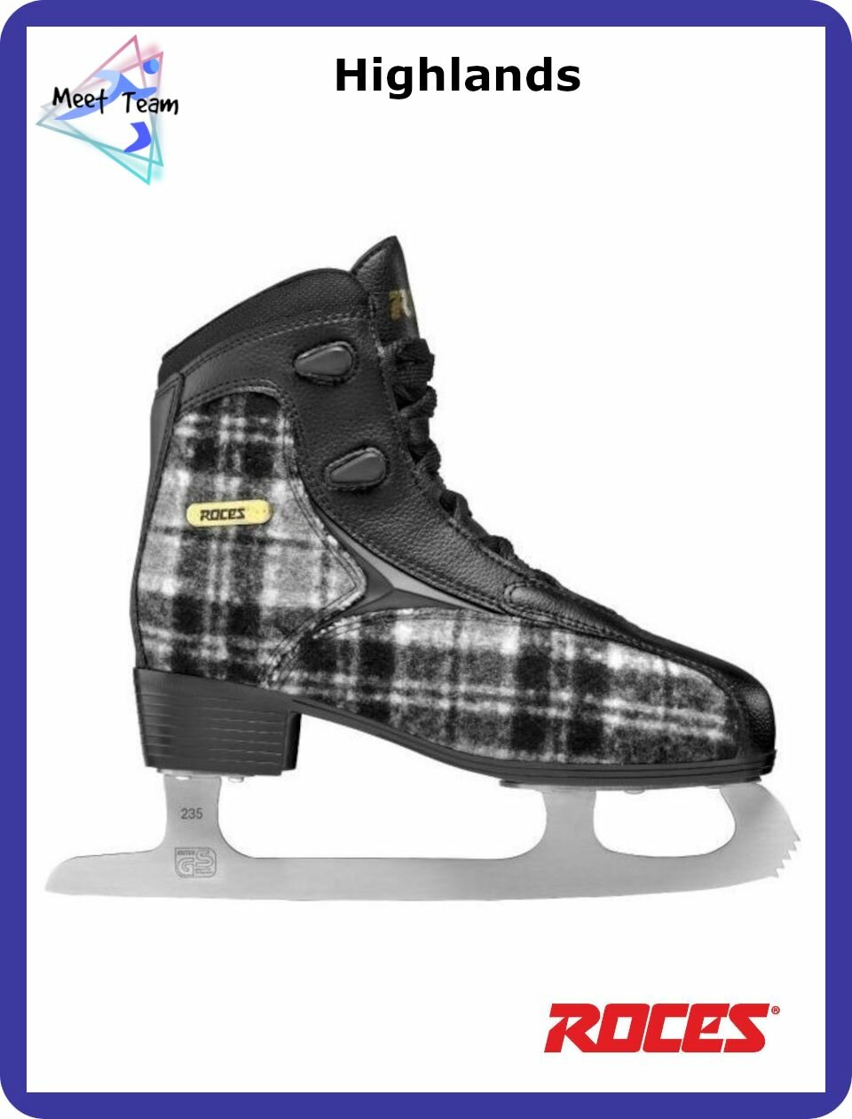 Коньки фигурные ROCES Highlands,40