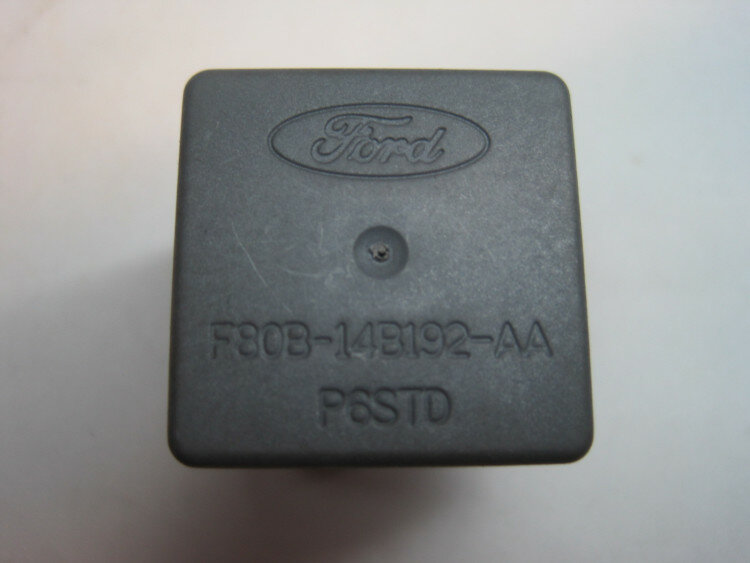Реле F80B14B192AA PA 70A G1UHQ 4032278 3968349 P6STD Форд Фокус 1-2 Fusion Мондео - Серое