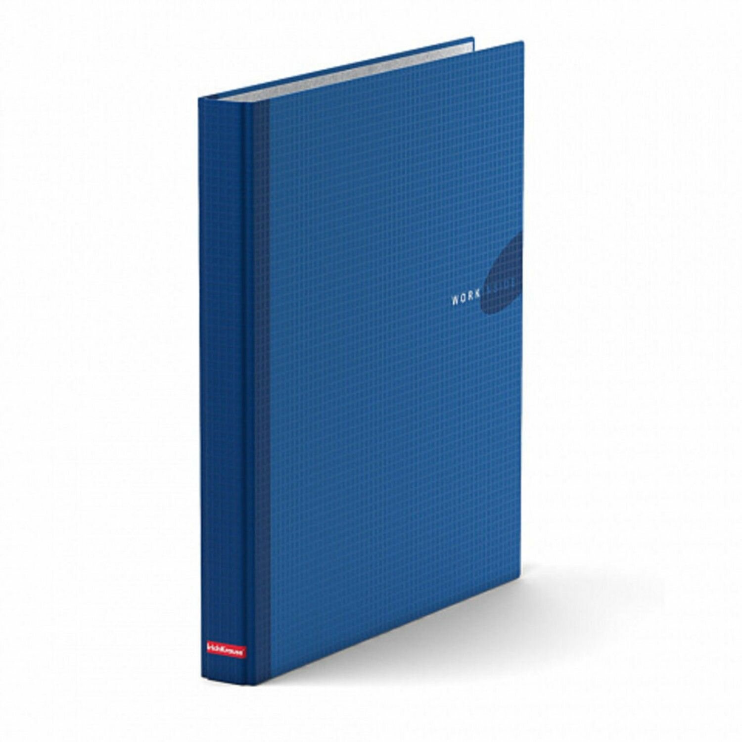 Папка 2 кольца 35мм картон А4 WORK INSIDE синяя