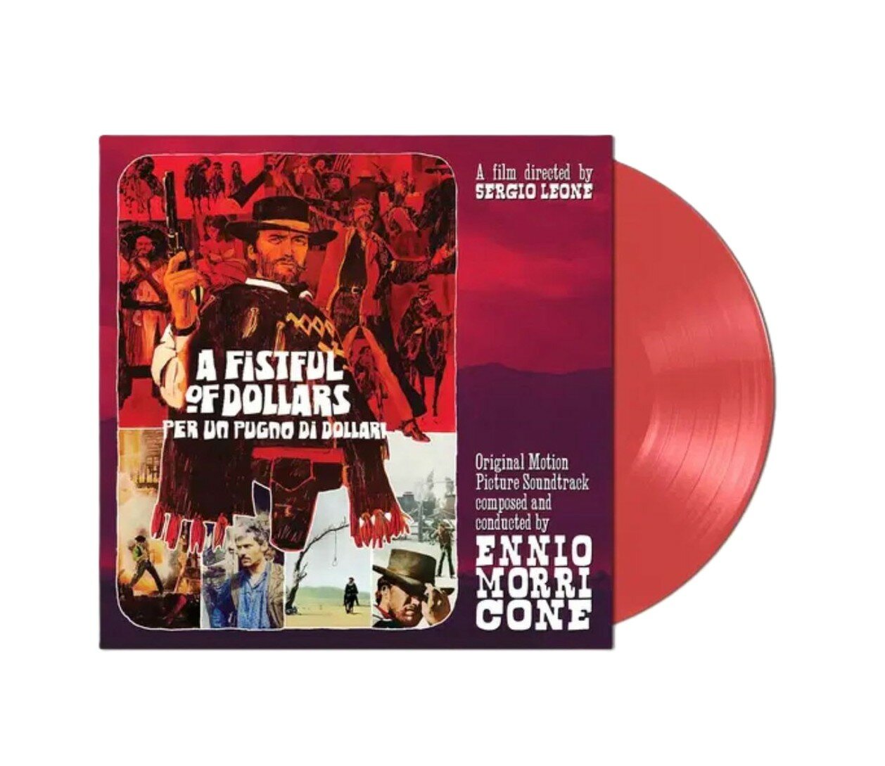 Morricone Ennio "Виниловая пластинка Morricone Ennio A Fistful Of Dollars = Per Un Pugno Di Dollari"
