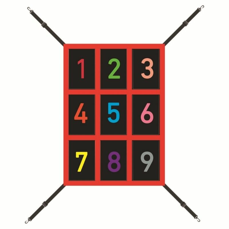 Тренировочная сетка для бейсбольного удара по мишени