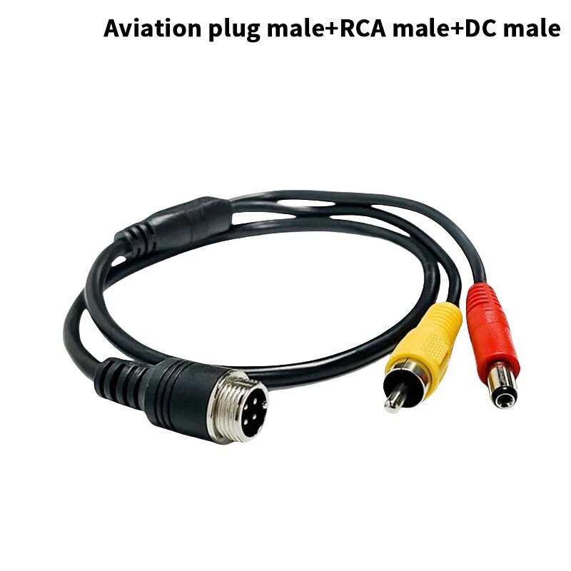 Кабель преобразователя мощности постоянного тока и RCA AV для монитора с автоматической камерой своими руками