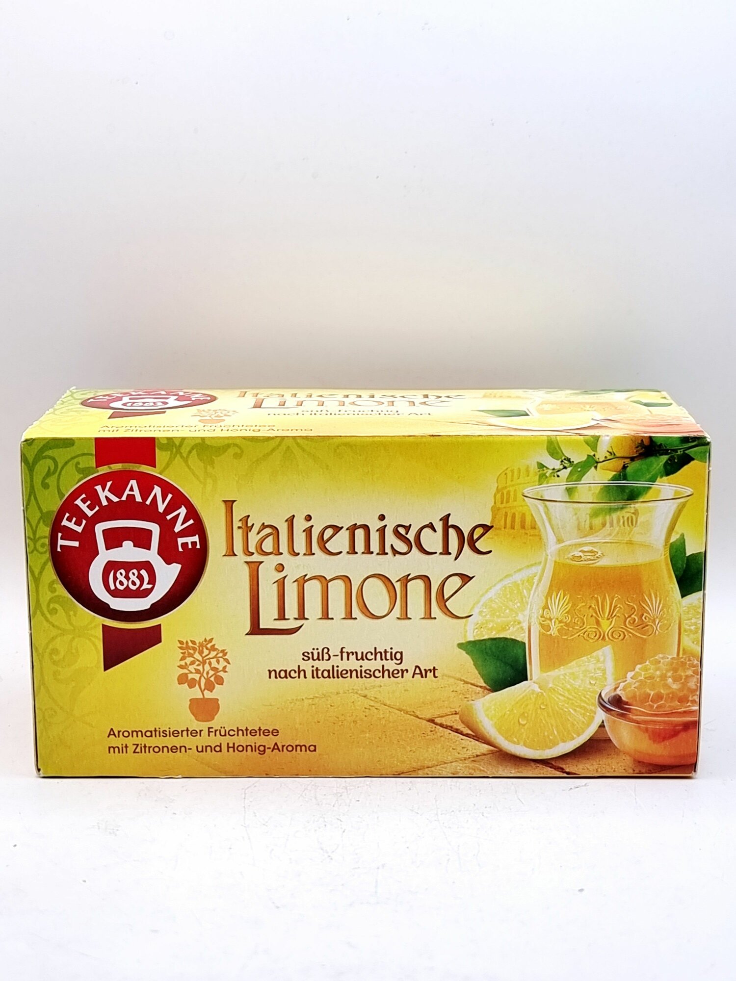 TEEKANNE Фруктовый чай с итальянским лимоном 20 пакетиков, 50 г (Германия)