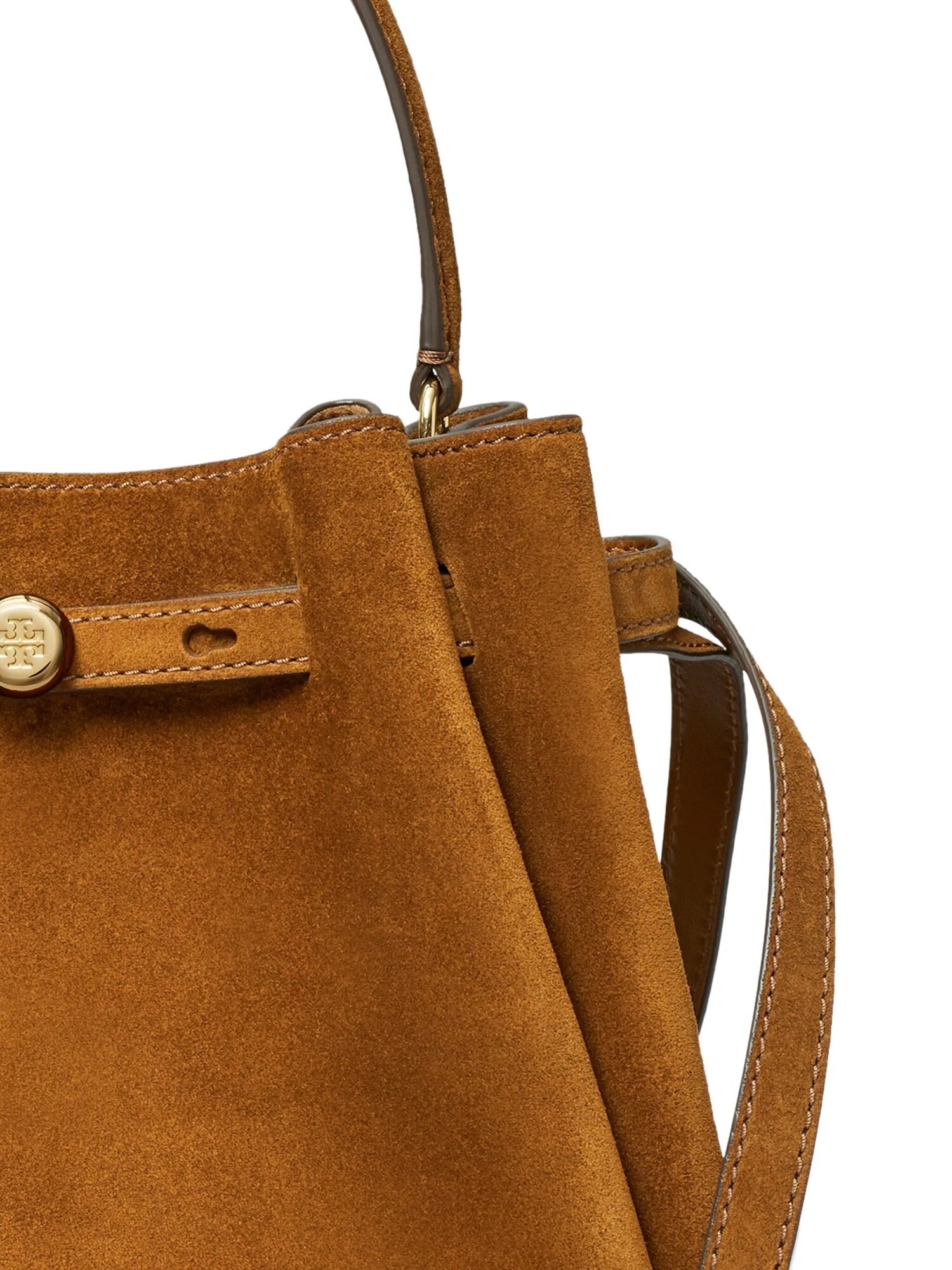 Сумка Tory Burch Romy, brown — фото 1