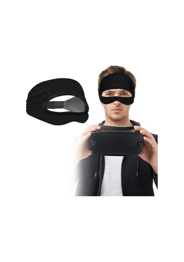 Маска для глаз Ink Black VR с регулируемой напульсником — для мужчин и женщин Ink Black