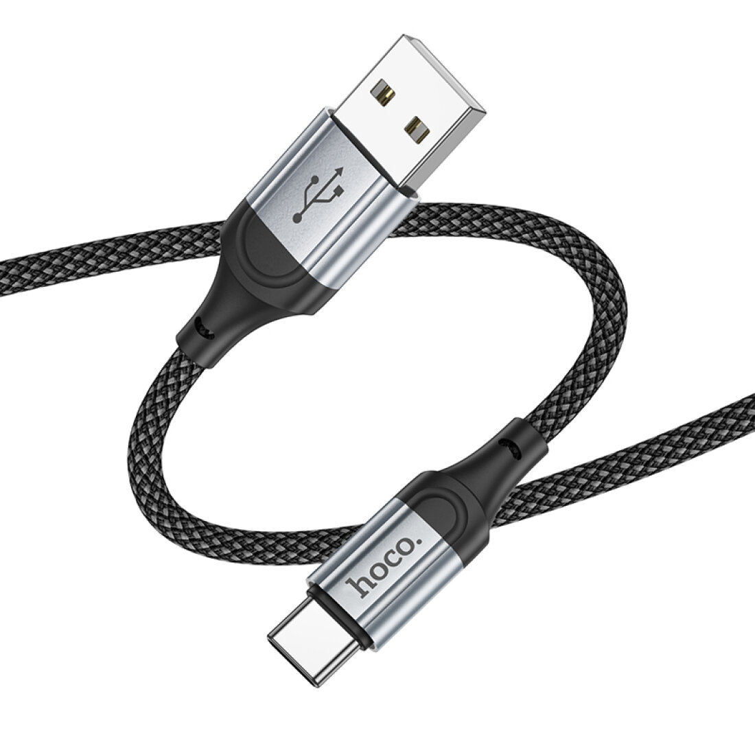 USB Кабель Type-C, HOCO, X102, 1м, черный