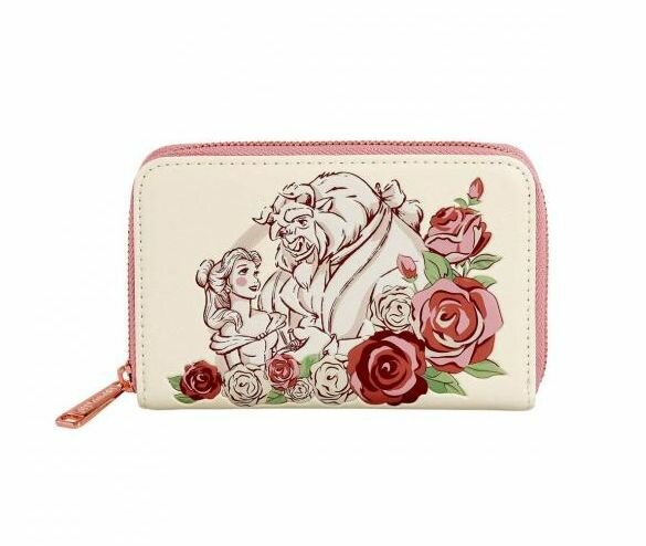 Кошелек Бэлль и Чудовище из мультика Красавица и Чудовище Beauty and the Beast Loungefly