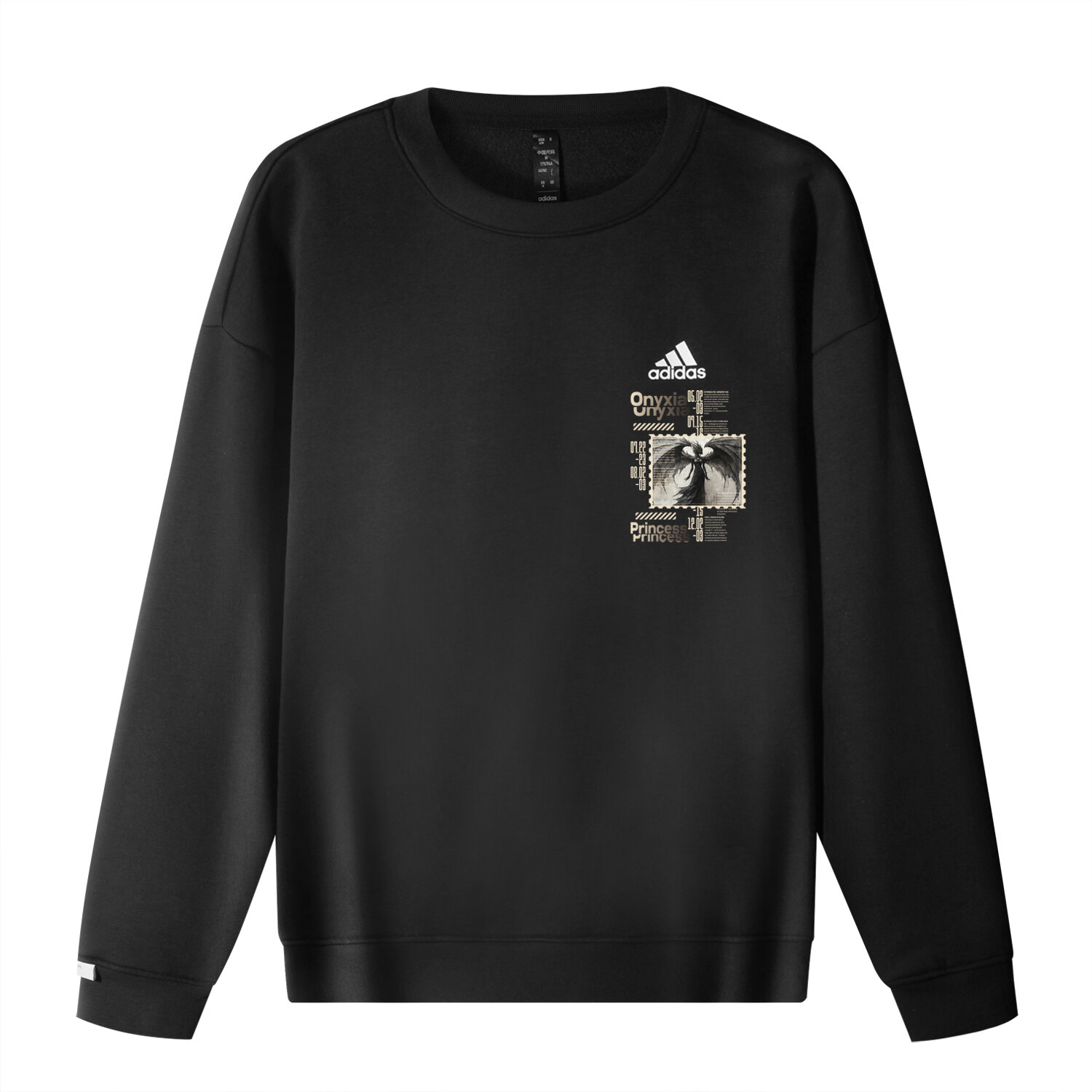 Толстовка Black Crew Neck Moderate Regular, 1 шт.