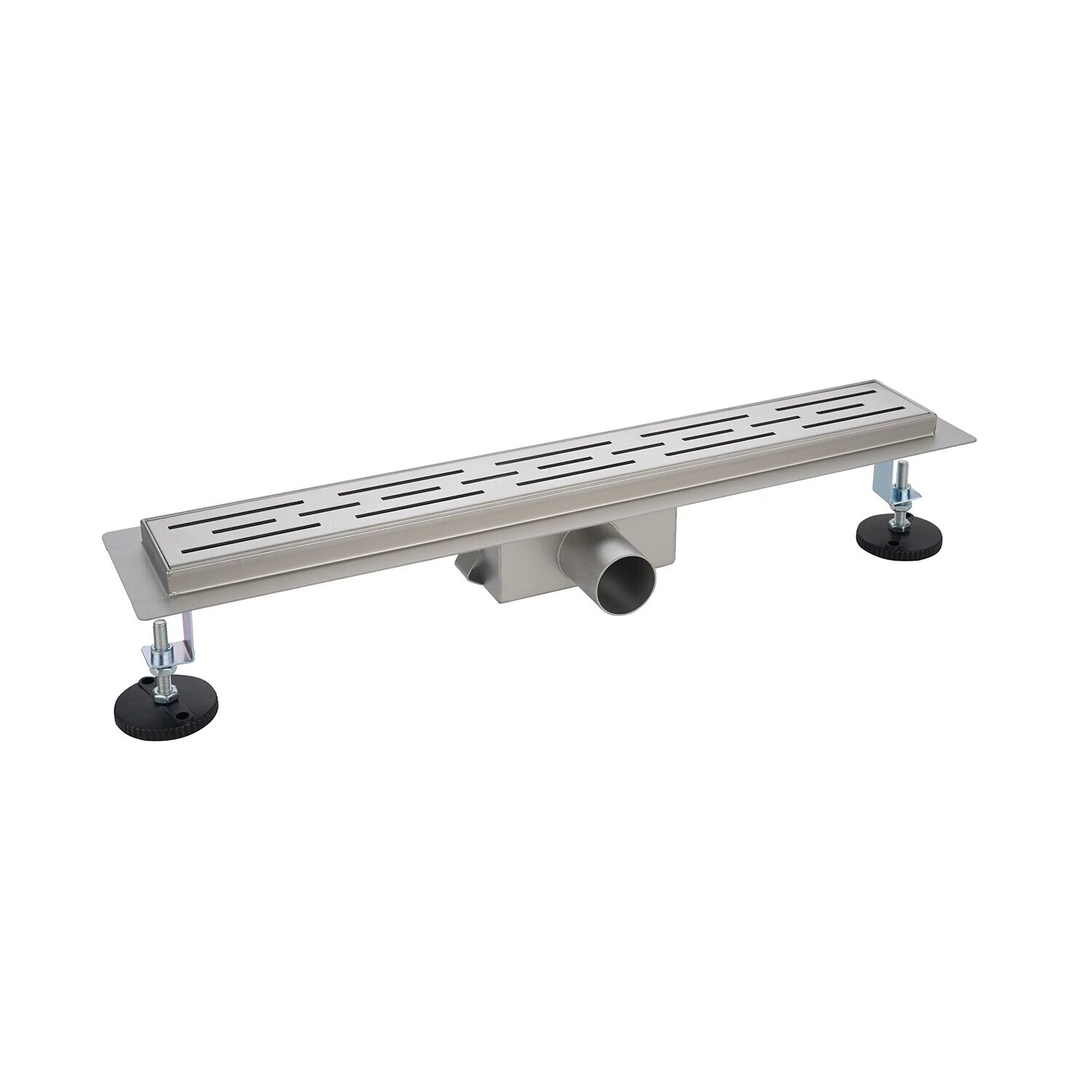 Водоотводящий металлический желоб AZARIO 400 мм D40(50) с решеткой