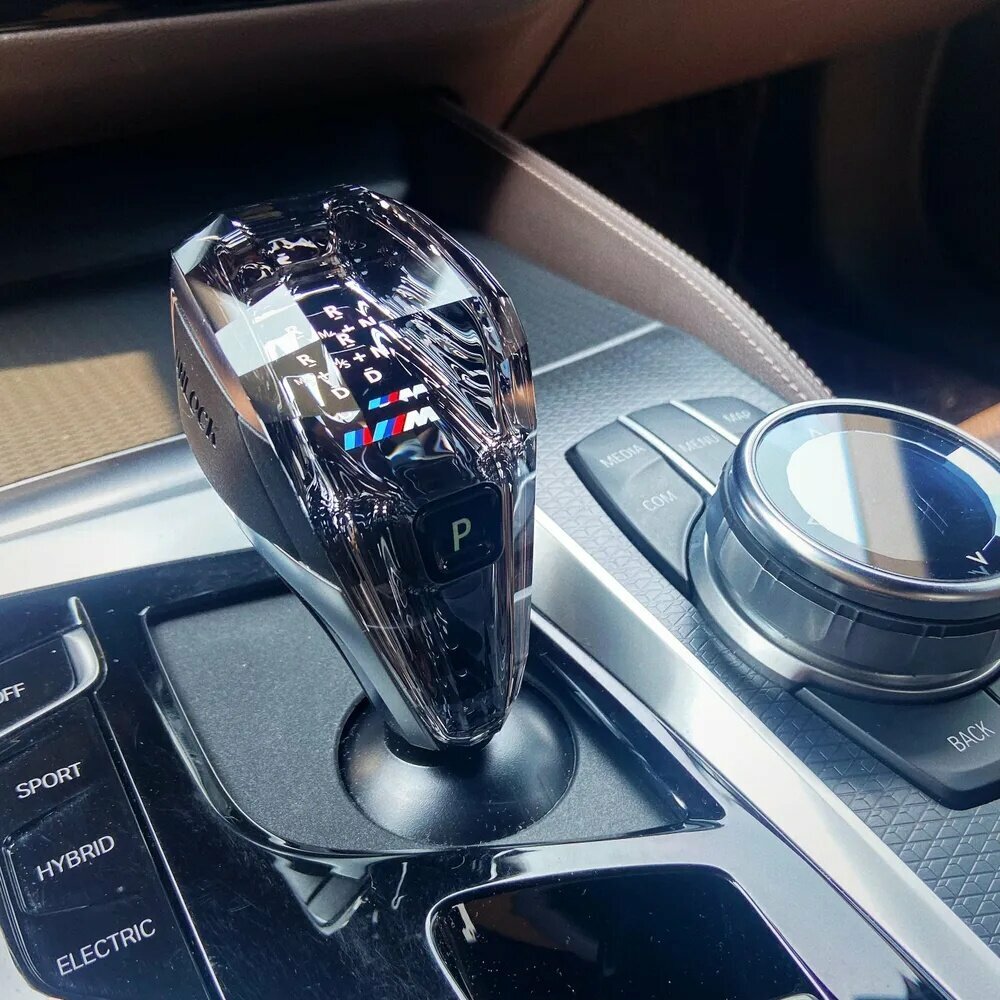 Хрустальная ручка переключения передач для BMW F20 F21 F22 F30 F18 F34 F35 F32 F33 F36, комплект рычагов переключения F10 F11 F06 F07 F01 F02 X3 F25 X4 F26 i8 i12 i15, головка рычага коробки передач