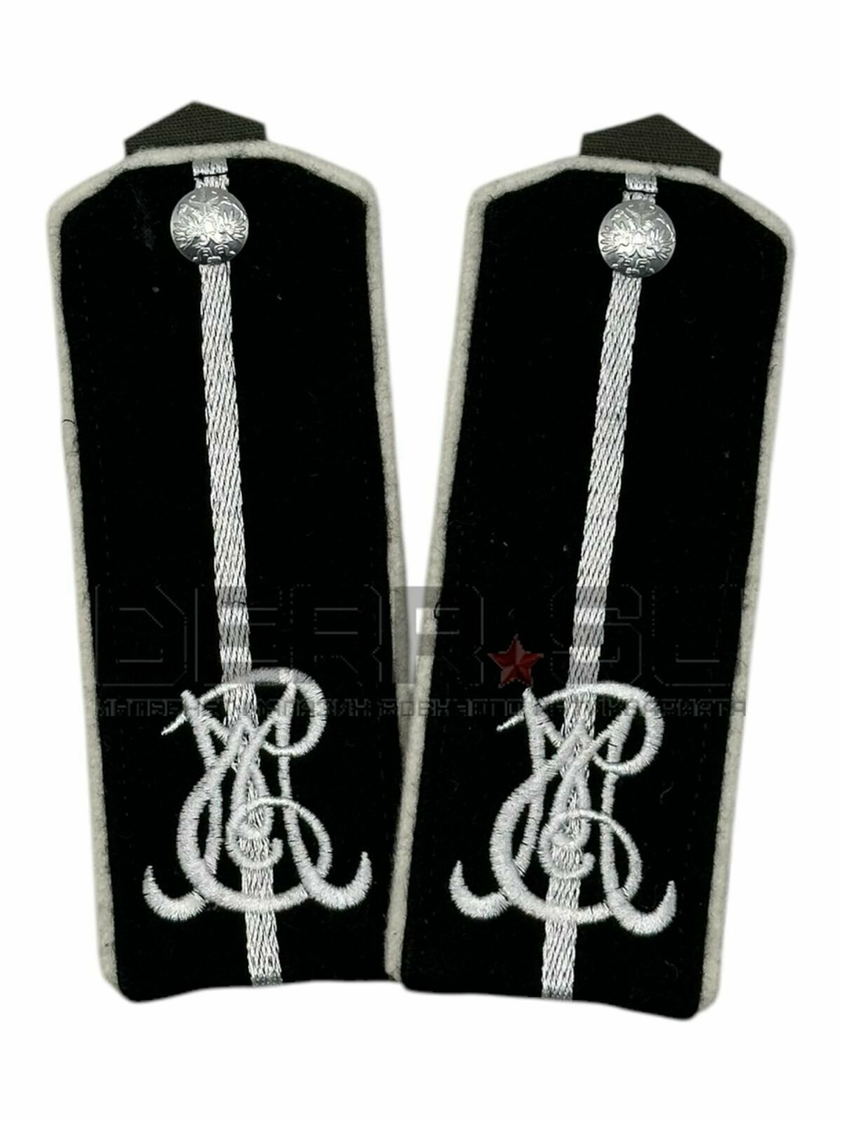 Погоны офицерские, Марковского полка, всюр, 15 см, РИА