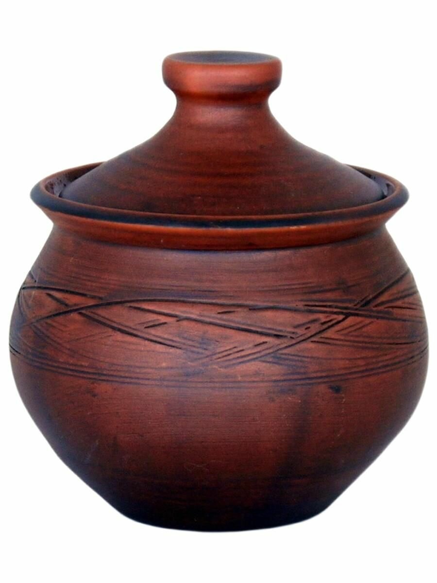 Горшочек для запекания, Горшочек для жарки, глина, керамика, ручная работа