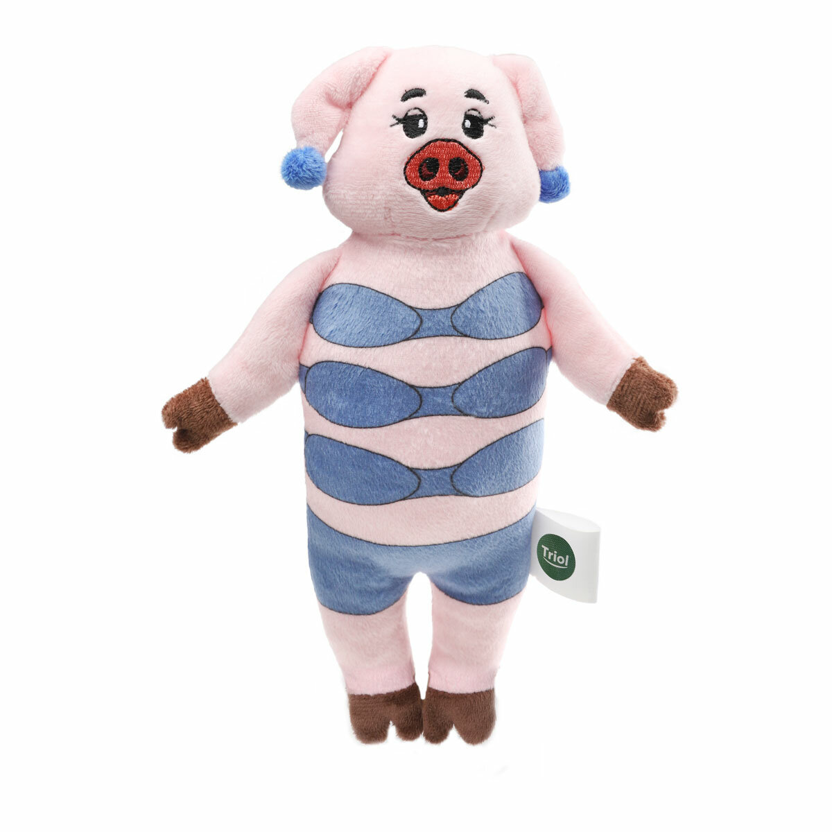 Игрушка для собак мягкая "Свинка в купальнике", 24см бренд Triol