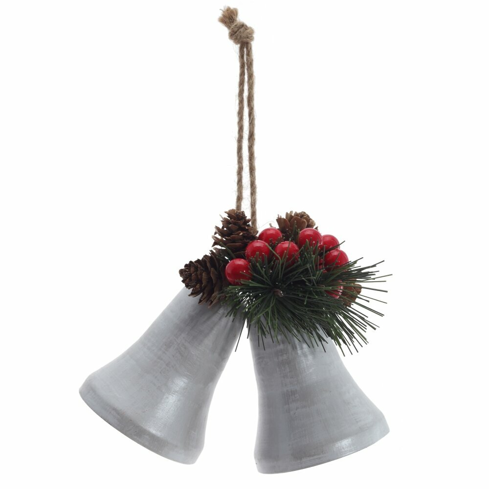Елочная игрушка Колокольчики, 16х6х14 см KSM-822498