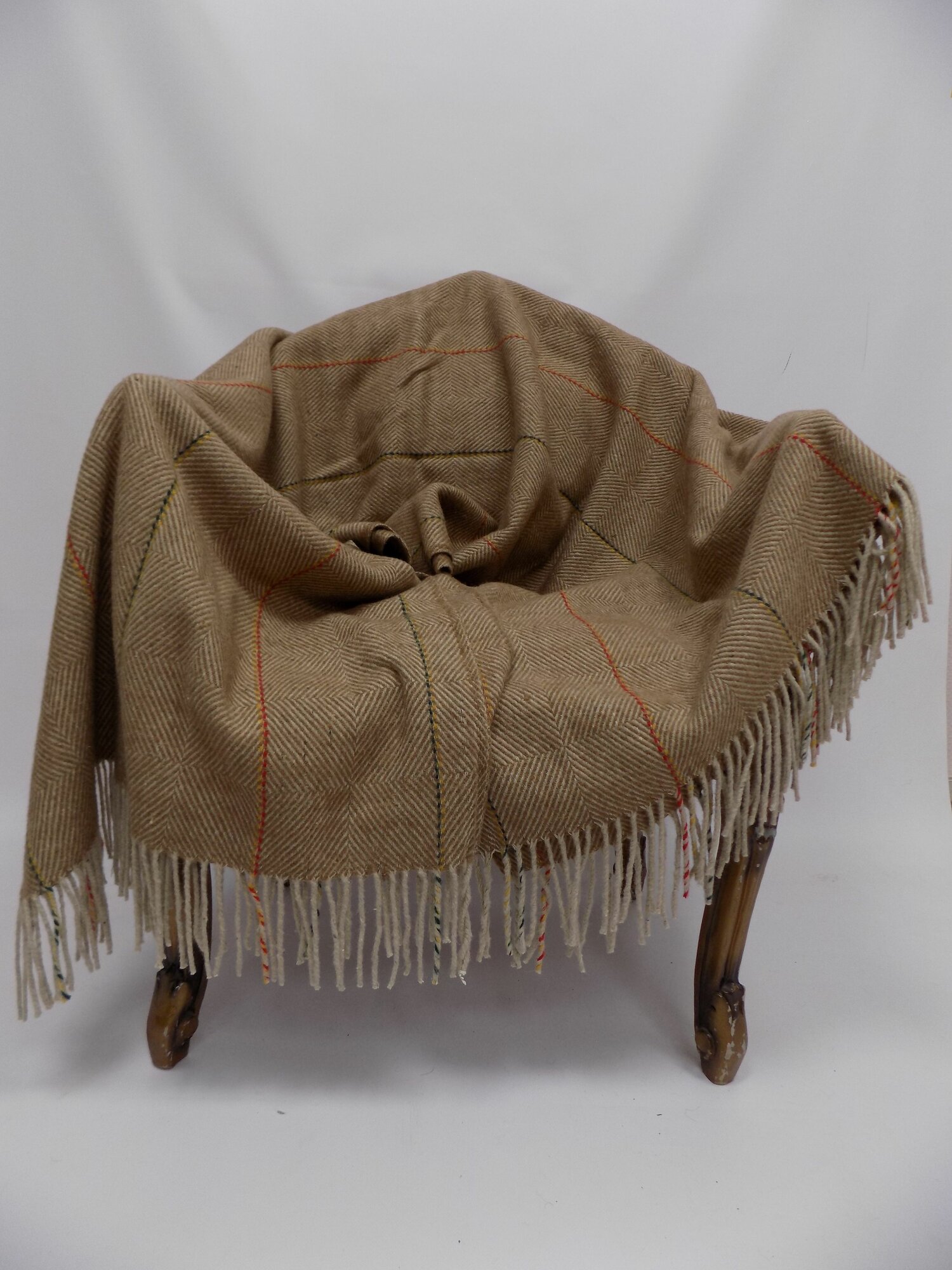 Плед "Earl of Holland", индийский, шерсть мериноса, 150x200 см