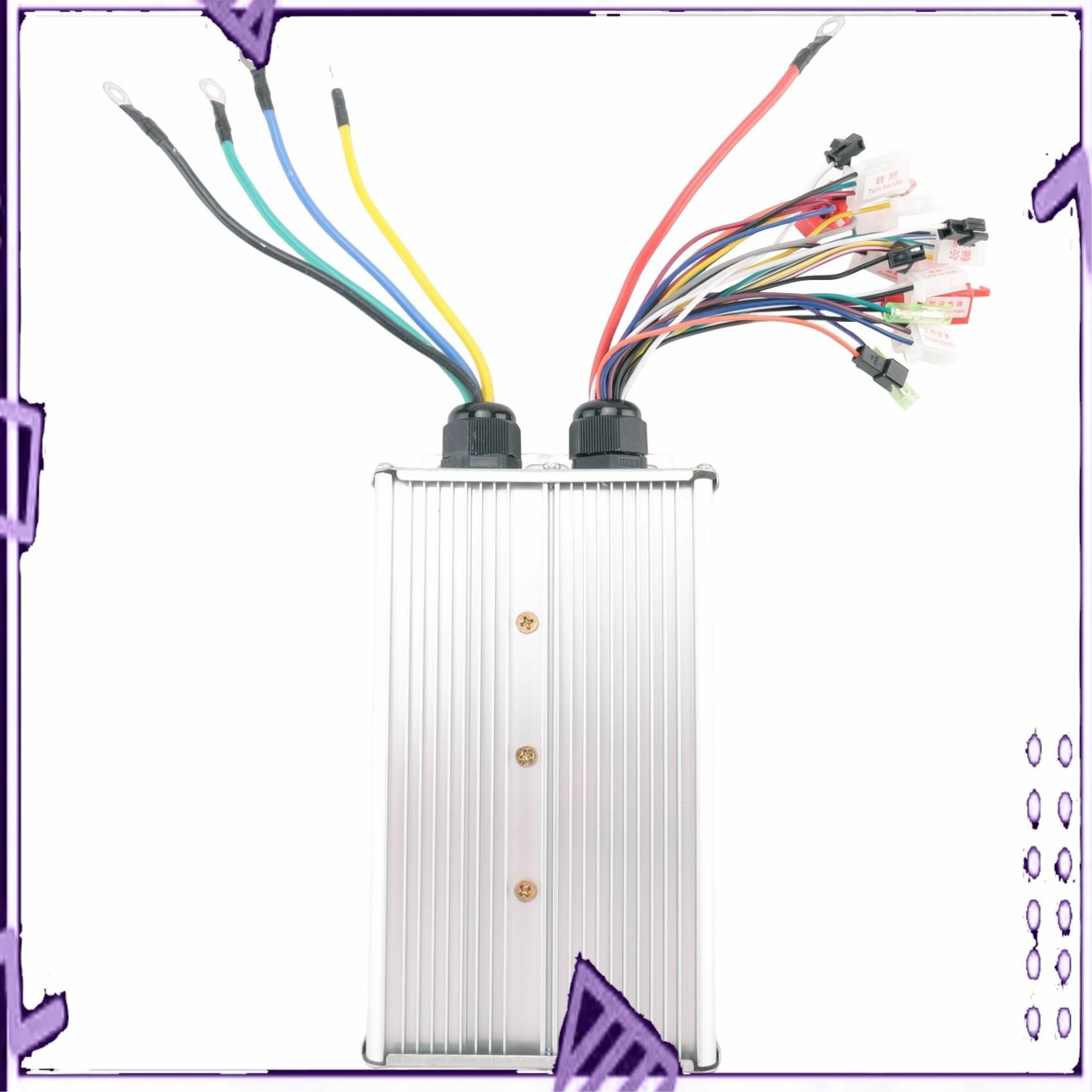 (B J ) Контроллер Бесщеточного Двигателя E-Bike 48V 60V 72V 84V 3000W Для Электрического Велосипедного Скутера