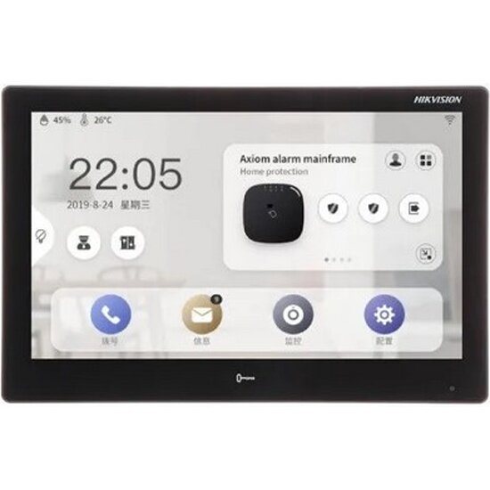 IP Домофон Hikvision DS-KH9510-WTE1(B) (Black)