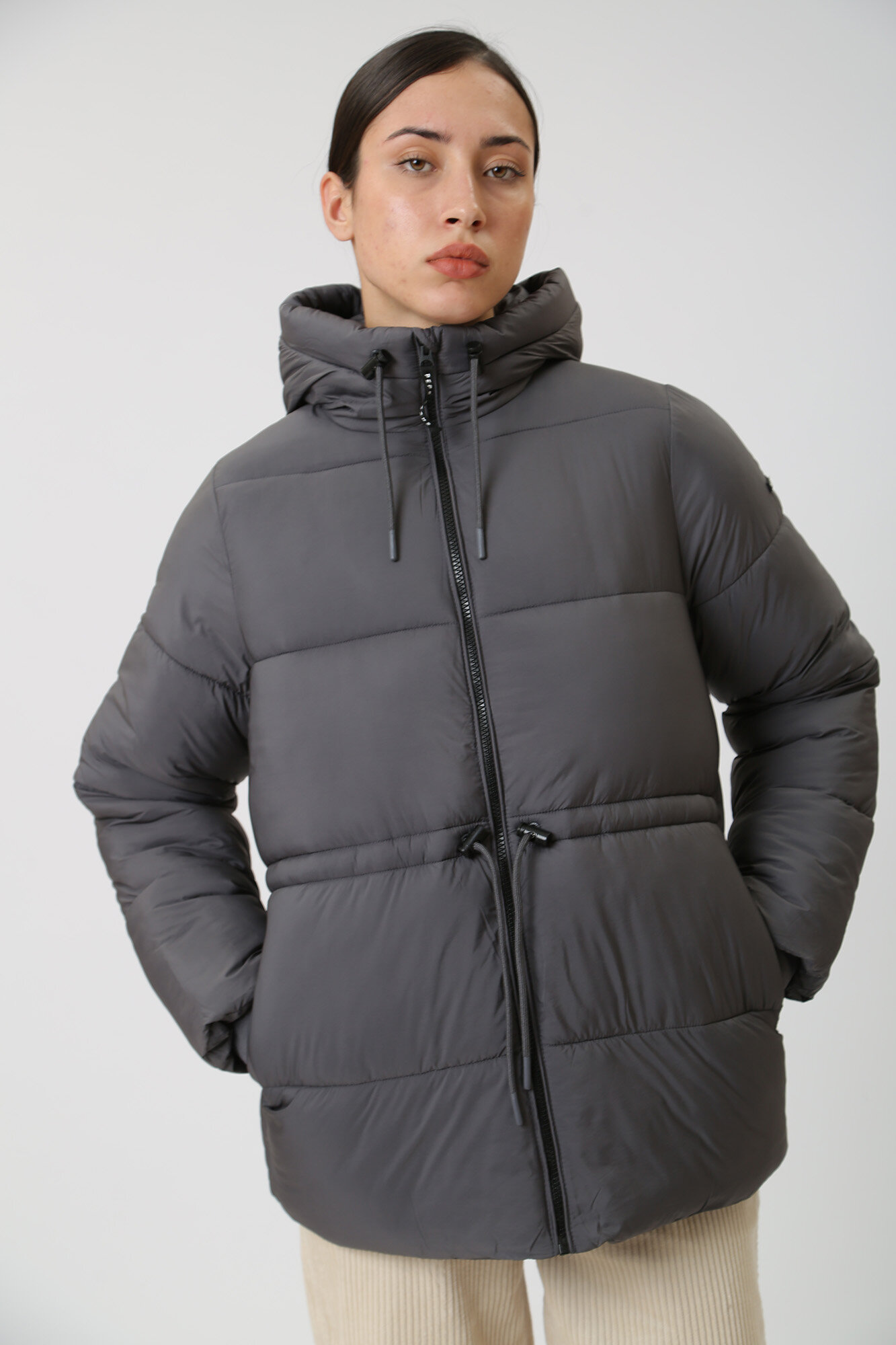 Куртка Pepe Jeans, размер L, серый — фото 1