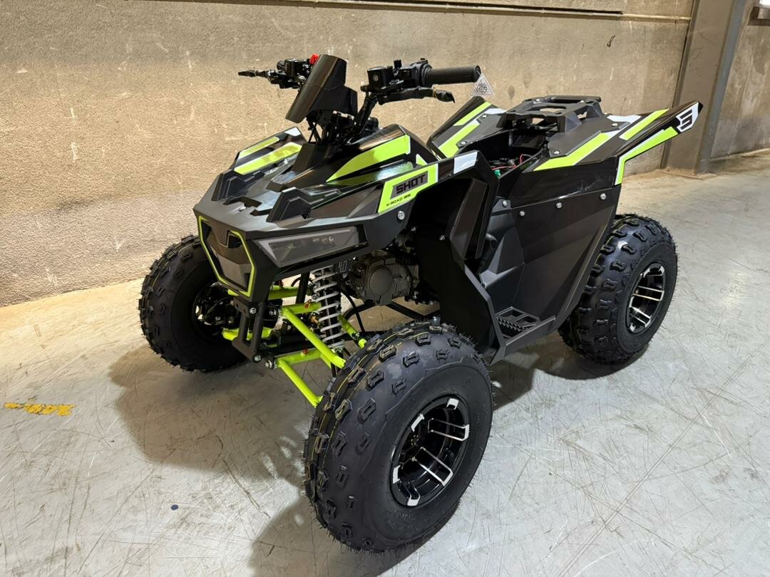 Квадроцикл SHOT X-Road 125 Green, 125 см³, 12 л. с, вариатор с реверсом