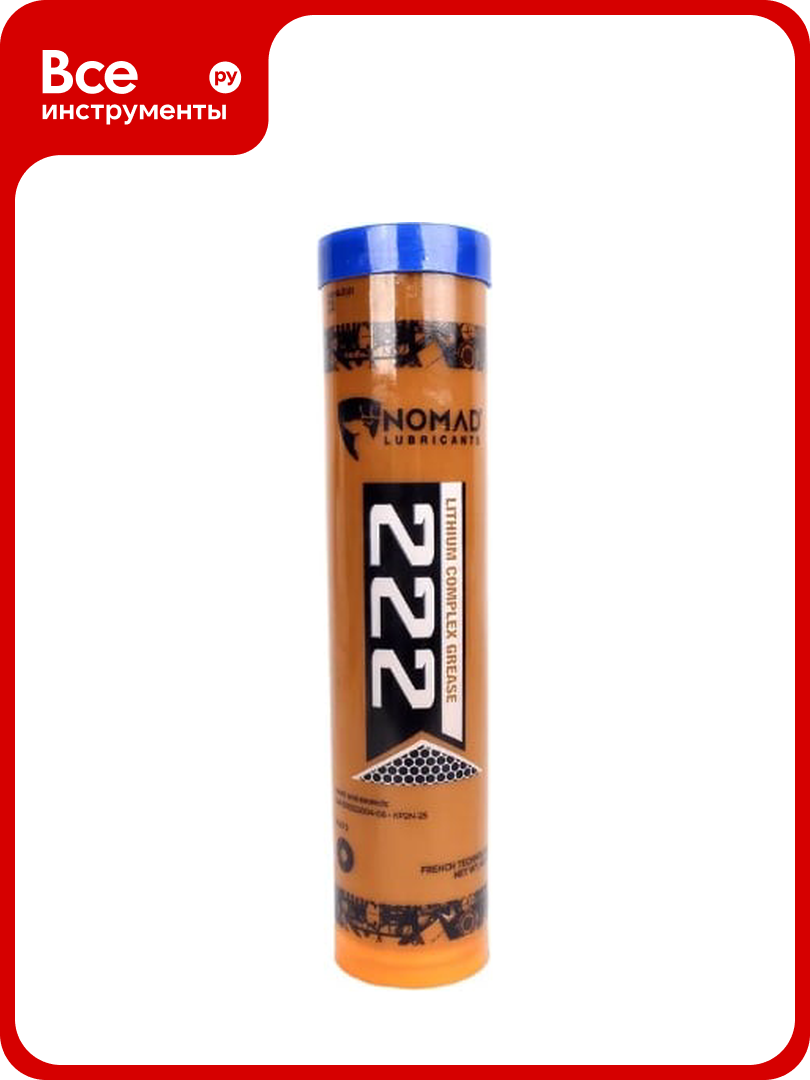 Смазка литий-комплексная NOMAD Grease Complex 222 синяя высокотемпературная (400ml) 38626