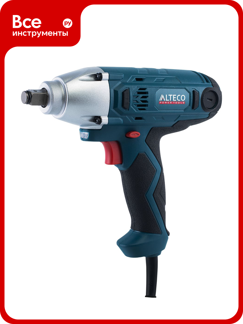 Электрический ударный гайковёрт Alteco IW 350-200 30114, быстрого заворачивания гаек