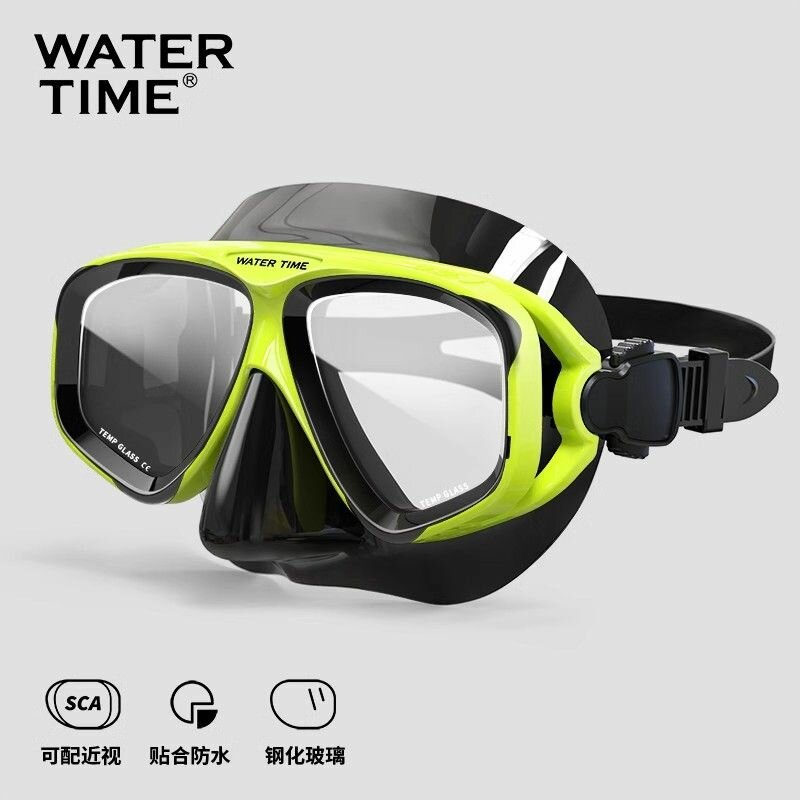 Маска для дайвинга Salvimar WaterTime, двухстекольная, силикон последнего поколения