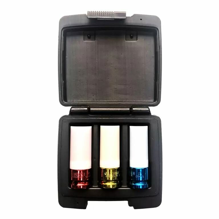 Набор глубоких ударных головок для колесных дисков 1/2" 6гр. GARWIN PRO 626533-1