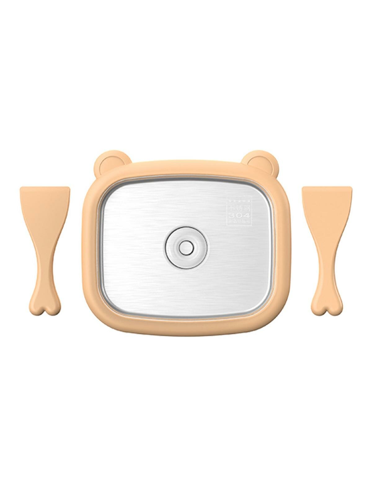 Мини-мороженица для быстрого замораживания мороженого, стальная охлаждающая плита, самодельная машина для заморозки мороженого и йогурта с 2 скребками