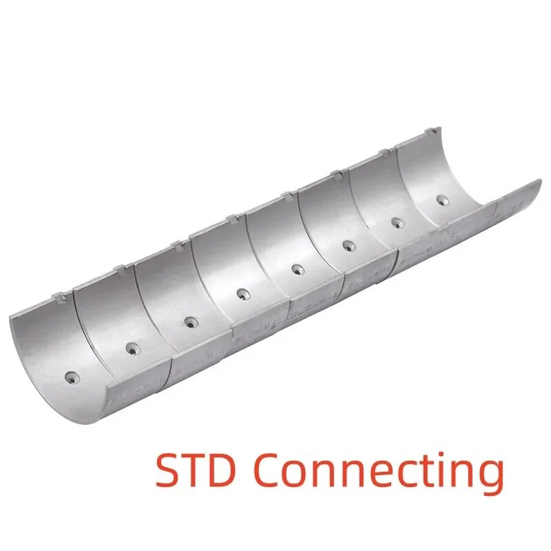 STD + 25 + 50 шатун для мотоцикла, главный подшипник, комплект коленчатого вала для Honda CBR600 F4 1999-2000 CBR 600 F4I 2001-2006 Белый, STD Connecting