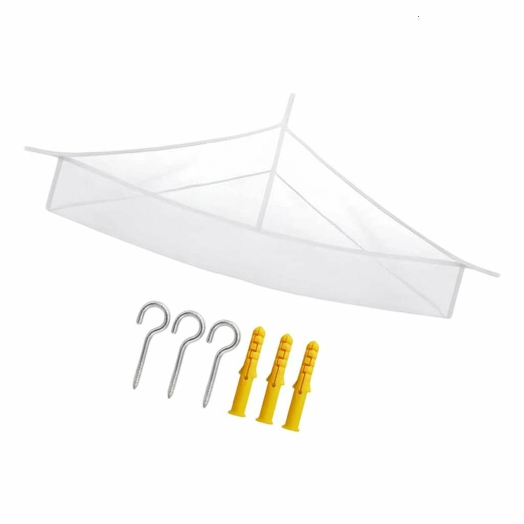 Вместительный настенный органайзер для детских игрушек, Белый