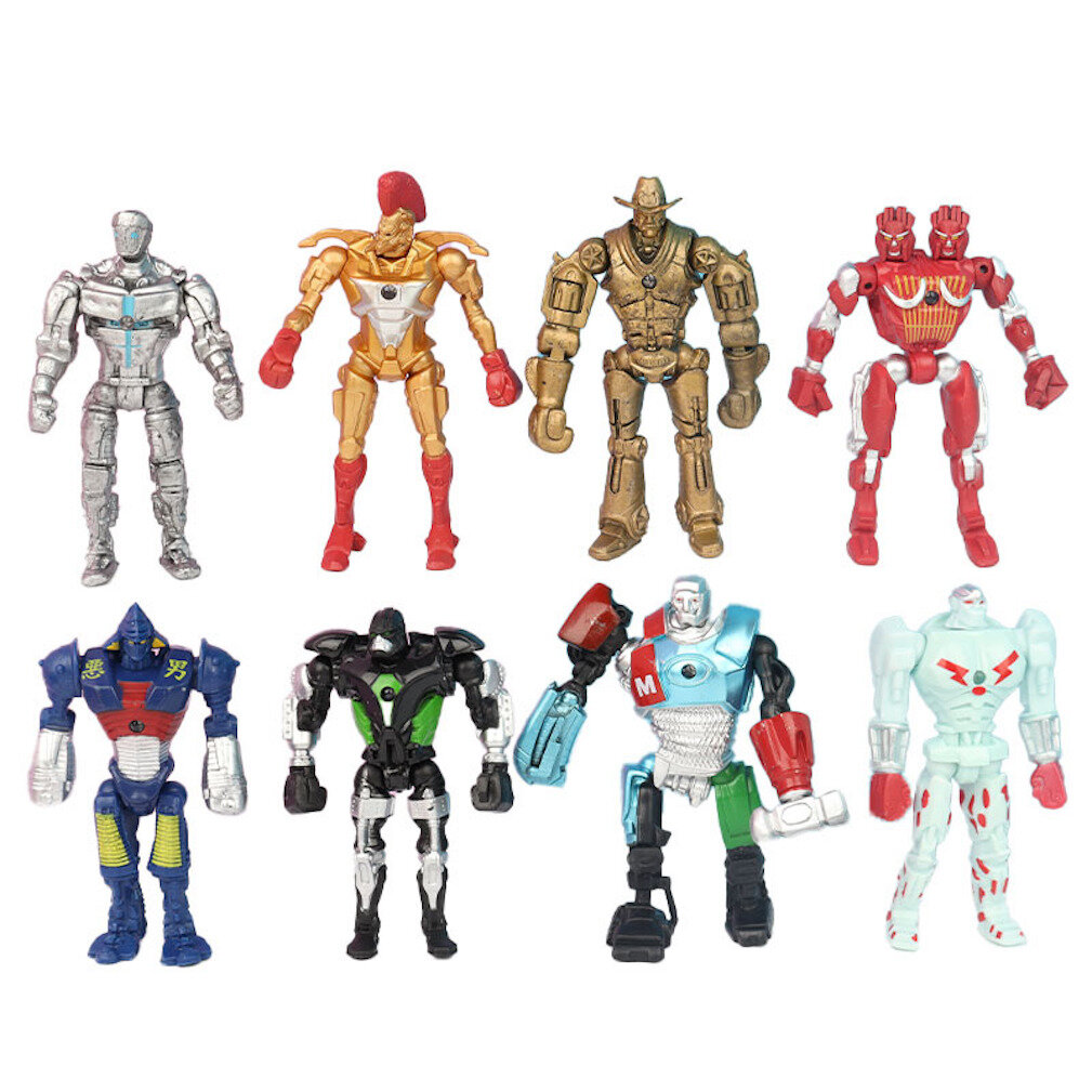 8 шт. Reals Steels аниме фигурка игрушка коллекция статуэтка