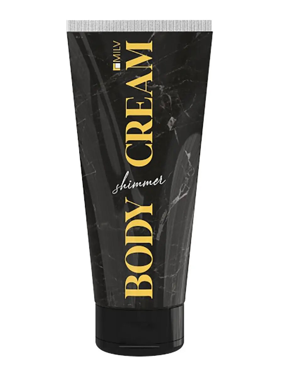 Блестящий крем для тела с шиммером после загара