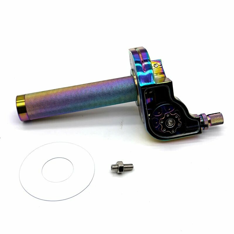 Ручка газа 7/8' (22 мм) из алюминия, Multicolor, для питбайков