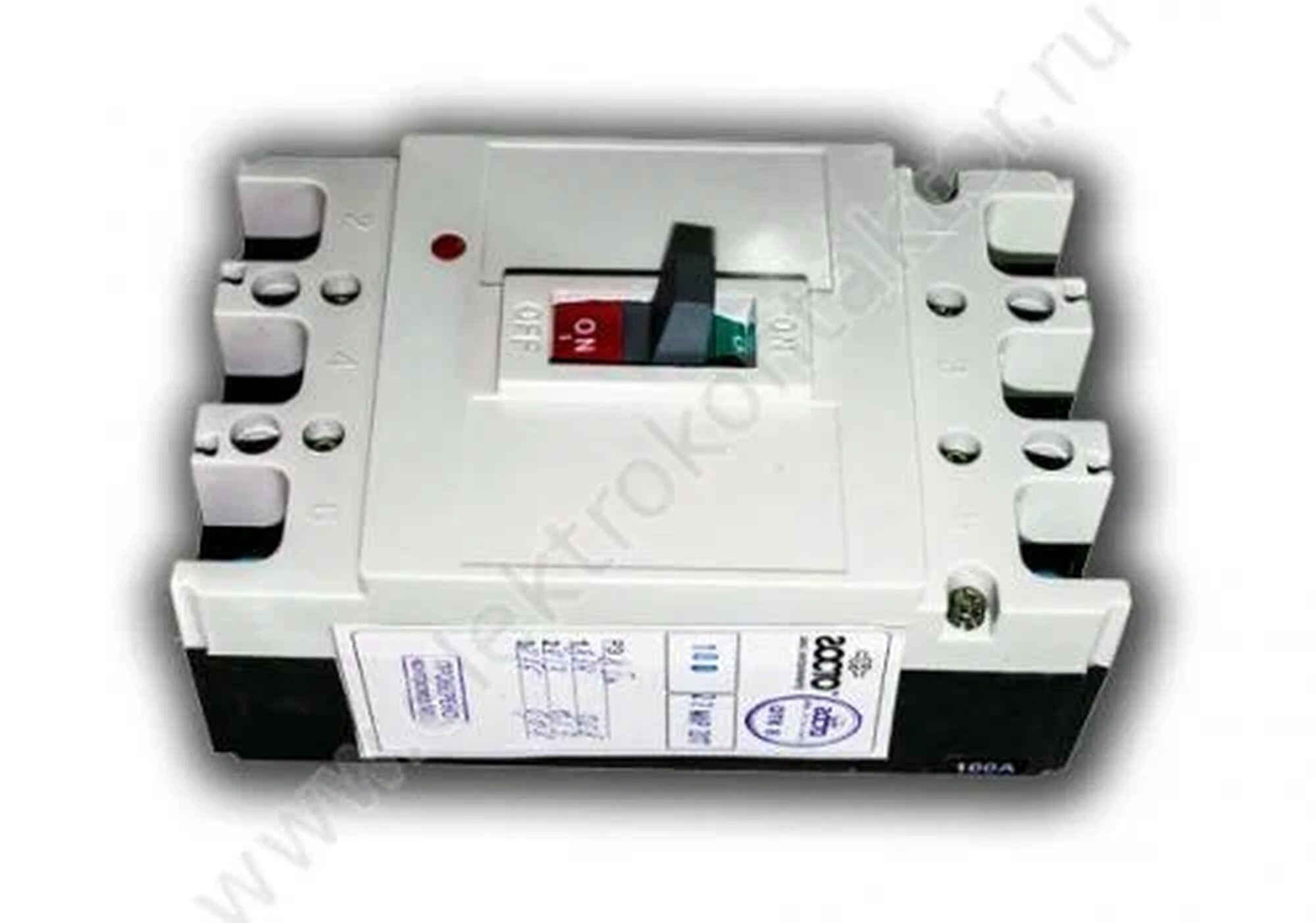 Автомат GOSTO россия ВА 5735, 160 А, 3 полюса, 690 В, 3.5 кА