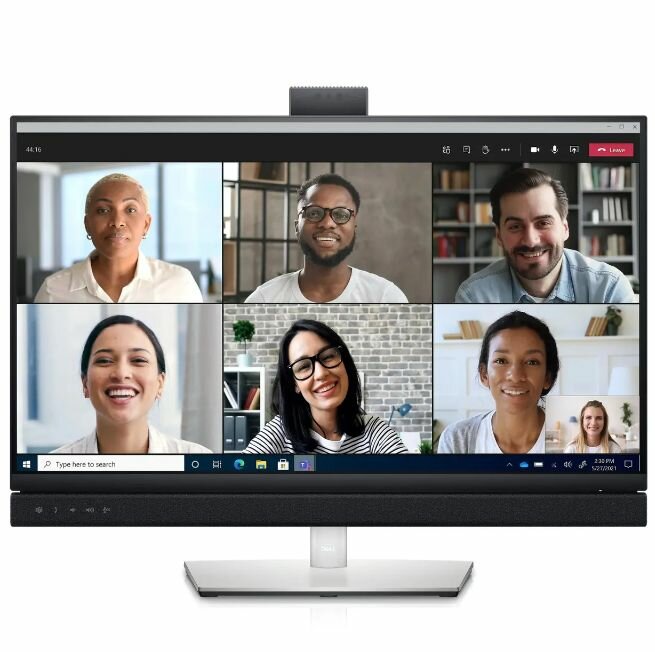 27" Монитор DELL C2722DE (2722-4918) черный - 2560x1440 2K@60 Гц, IPS, 8 мс, 1000:1, 350 Кд/м, 178/178, HDMI, DisplayPort, Ethernet